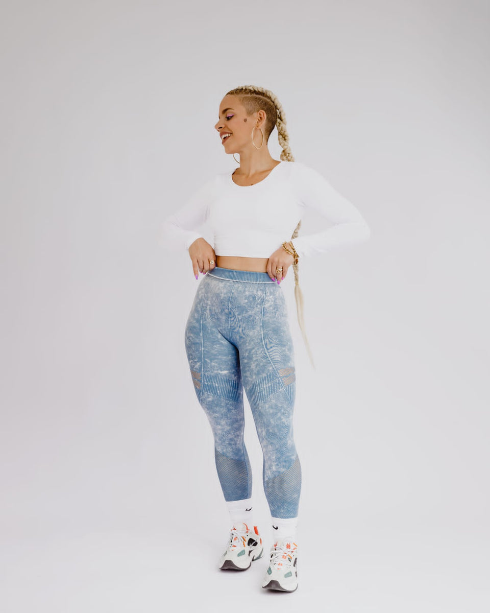 Ice Blue Legging – Cristina Feliú